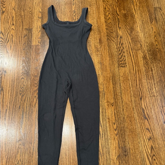 SKIMS | Pants & Jumpsuits | Skims One Piece Rib Tank Romper Catsuit ...